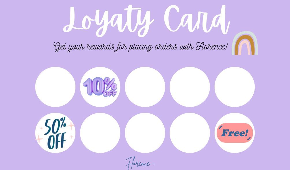 Introducing Loyalty Stamps w me 💜 - E-Pal Topics